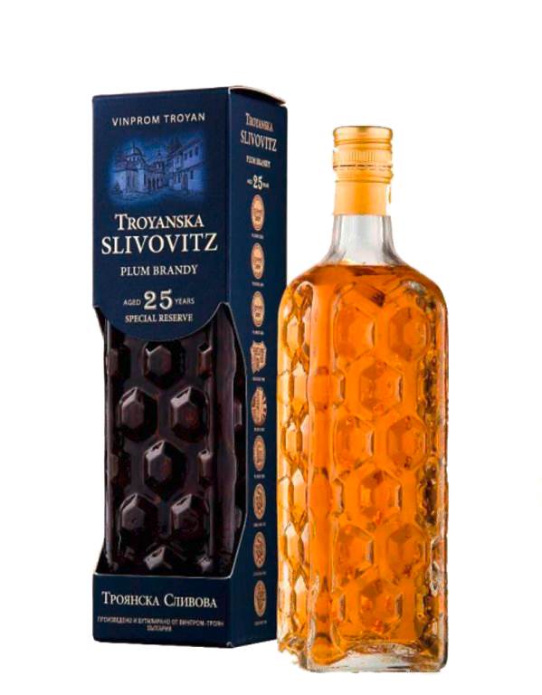 „Troyanska Slivovitz“ Special Reserve, 25 Jahre | Bossev Weinmarketing